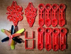 3d printed fpv drone frame 【 STLFinder