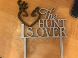 the hunt is over wedding 3D Models | Page 1 | STLFinder