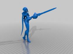 league fiora skins 3D Models | Page 1 | STLFinder