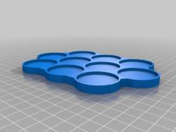 32mm movement tray 3d models 【 STLFinder