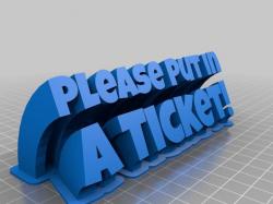 ticket 3D Models | Page 1 | STLFinder