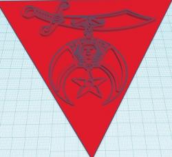 mason shriner car emblem rg awards 3D Models | Page 1 | STLFinder