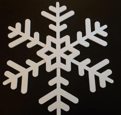 giant 3d snowflake prop | Page 1 | STLFinder