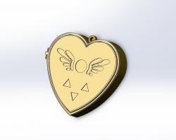 locket undertale 3d models 【 STLFinder