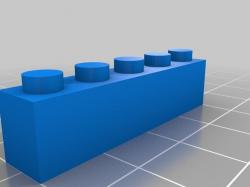 1x5 x1 lego brick 3d models 【 STLFinder
