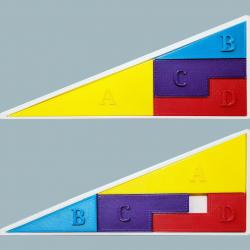 the missing square puzzle 3d models 【 STLFinder
