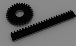 module 1 metric rack and pinion 3D Models | Page 1 | STLFinder