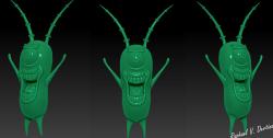 cartoon plankton 3D Models | Page 1 | STLFinder