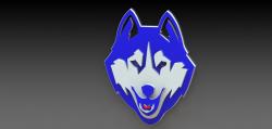 star wolf logo 3d models 【 STLFinder