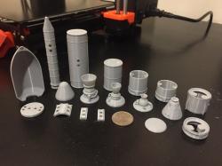 kerbal space parts 3d models 【 STLFinder