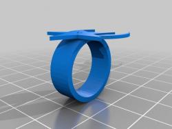 moon star ring 3d models 【 STLFinder