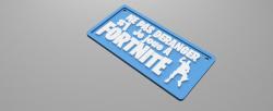 fortnite door sign 3d models 【 STLFinder