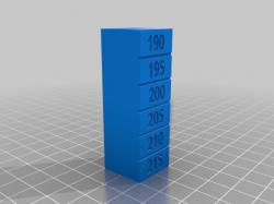 temp tower gcode generator 3d models 【 STLFinder