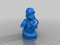 pilot bust 3d models 【 STLFinder