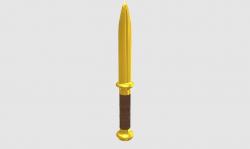 pixel blade golden tooth writing 3D Models | Page 1 | STLFinder