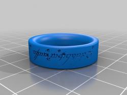 lord of the rings ring of power inscription 3D Models | Page 1 | STLFinder