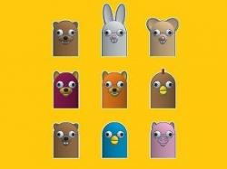 free to print patterns for diy animal finger puppets felt 3D Models ...