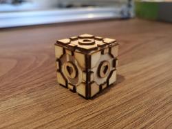 laser cut companion cube 3D Models | Page 1 | STLFinder