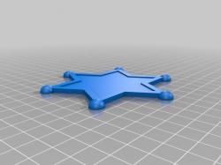 sheriff badge template 3D Models | Page 1 | STLFinder