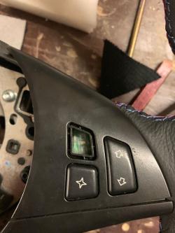 carbon fiber steering wheel button cover trim stickers for bmw g07 3D ...