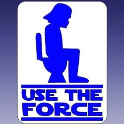 use the force toilet sign 3D Models | Page 1 | STLFinder
