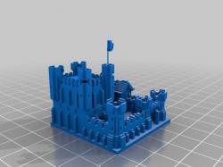 minecraft wooden castle 3d models 【 STLFinder