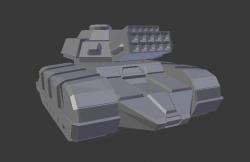 Light Armoured Vehicle Dual LRM 20 Battletech Me 3d models 【 STLFinder