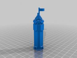 Big tower Minecraft 3d models 【 STLFinder