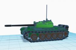 t 55 tank 3d models 【 STLFinder