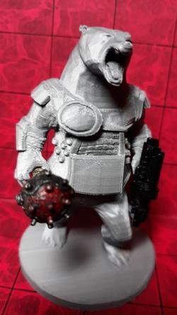 starfinder uplifted bear 3D Models | Page 1 | STLFinder