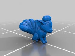 evolution of vulpix 3d models 【 STLFinder