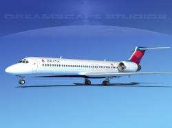 boeing 717 200 delta 3D Models | Page 1 | STLFinder
