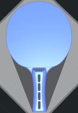 ping pong paddle 1 4 1 4 scale 3D Models | Page 1 | STLFinder