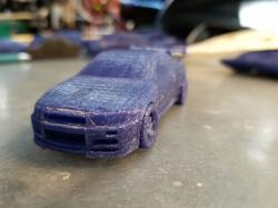 black nissan skyline with billet wheels 3D Models | Page 1 | STLFinder