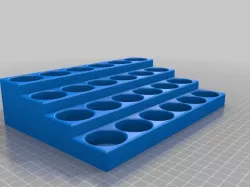1x4 Tamiya Paint rack - Free 3D Model | STLFinder