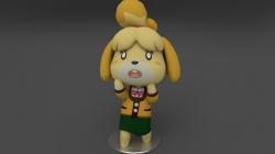 isabelle animal crossing 3D Models | Page 1 | STLFinder