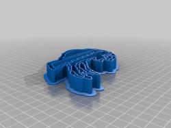 Buffalo Bills cookie Cutter 3d models 【 STLFinder