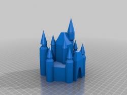 disney castle 3d models 【 STLFinder