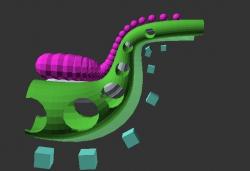 easy bezcurve extrude and distribute anything along curve all openscad 3D Models | Page 1 ...