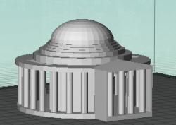 jefferson memorial 3D Models | Page 1 | STLFinder