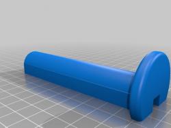 Lulzbot Taz 45 Spool holder sleeve Low friction 3D Models | Page 1 ...