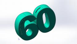 60 th birthday 3D Models | Page 1 | STLFinder