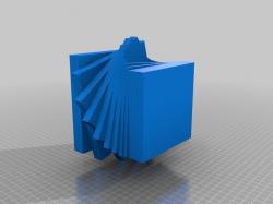 Square Spiral 3d models 【 STLFinder