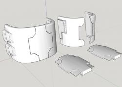 mandalorian knee armor 3D Models | Page 1 | STLFinder