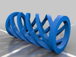 flat spiral spring 3d models 【 STLFinder
