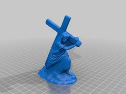 jesus carrying the cross silhouette 3D Models | Page 1 | STLFinder
