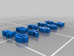 gothic calligraphy numbers 3D Models | Page 1 | STLFinder