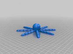 cute mini octopus 3d printer 【 STLFinder
