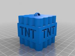 minecraft tnt printable 3d models 【 STLFinder