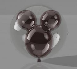 mickey balloon outline 3D Models | Page 1 | STLFinder